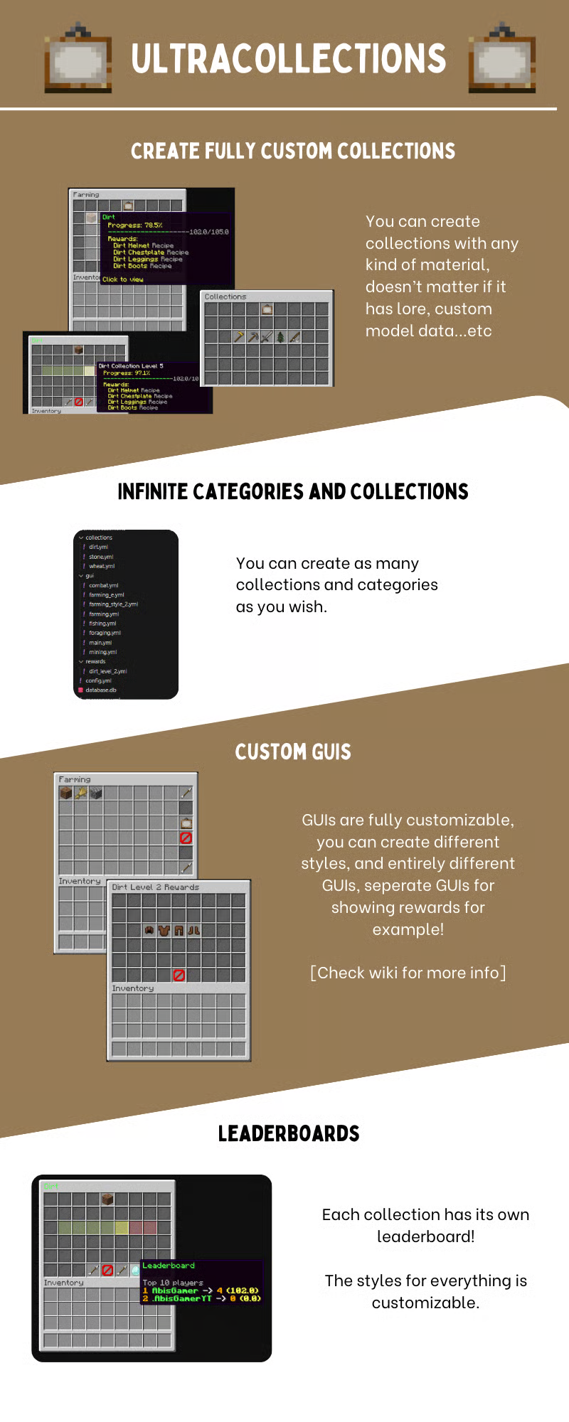 UltraCollections | Fully Customizable | SpigotMC - High Performance ...